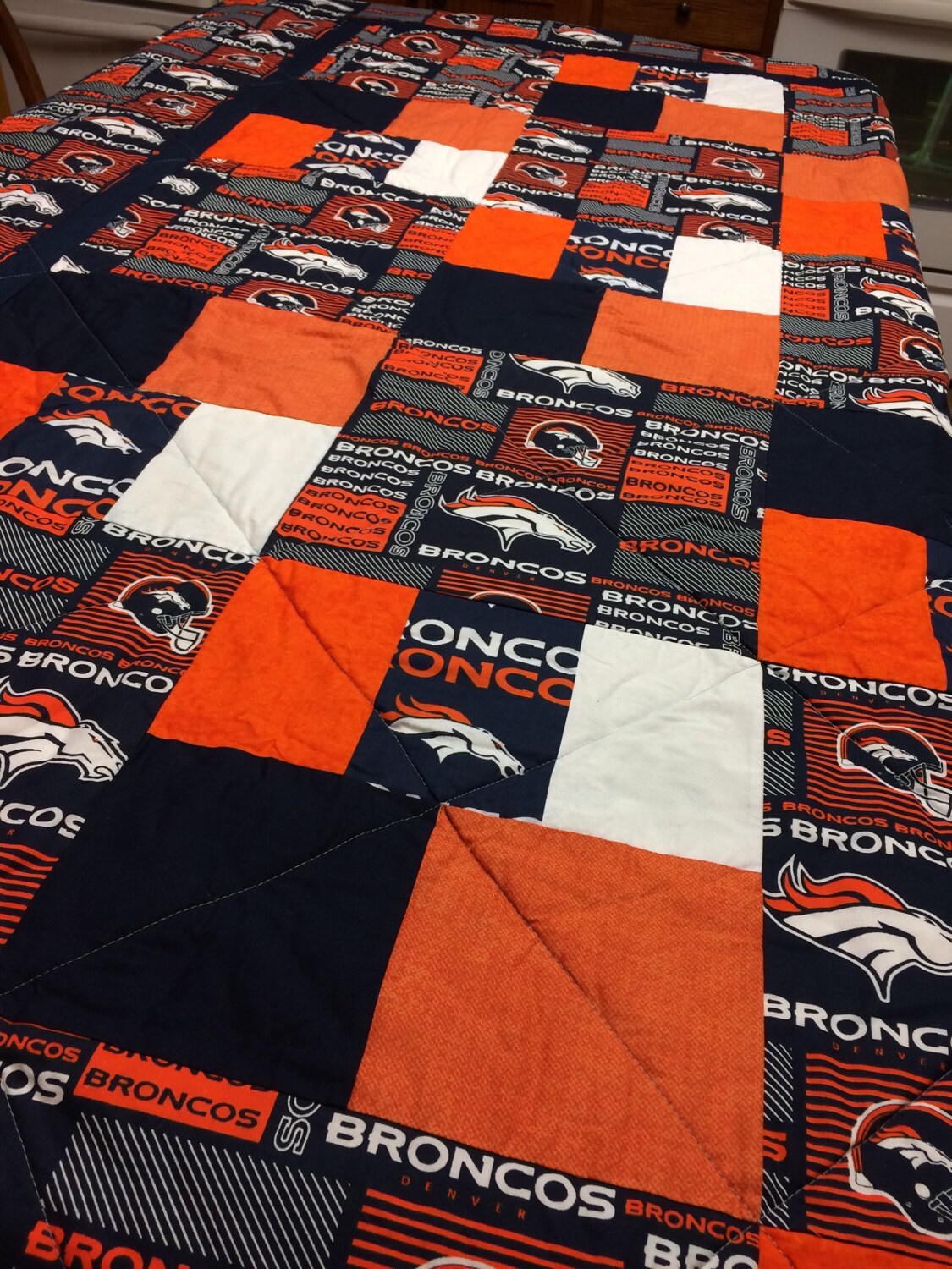 Denver Broncos Quilt