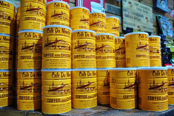 Items similar to Coffee Cans Stacked in Yellow Photography, Coffee in ...