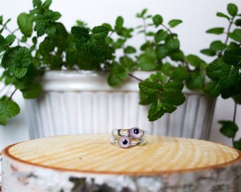 Glass eye ring | Etsy