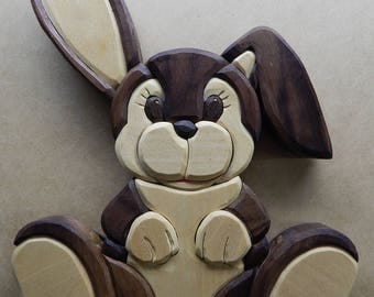 Intarsia bunny | Etsy