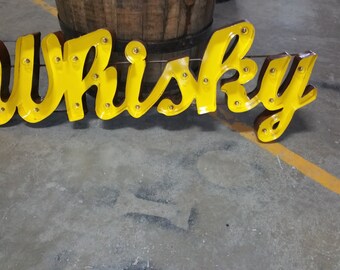 Whiskey sign | Etsy