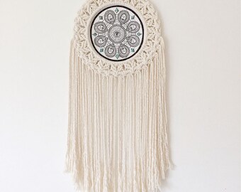 Mandala macrame | Etsy
