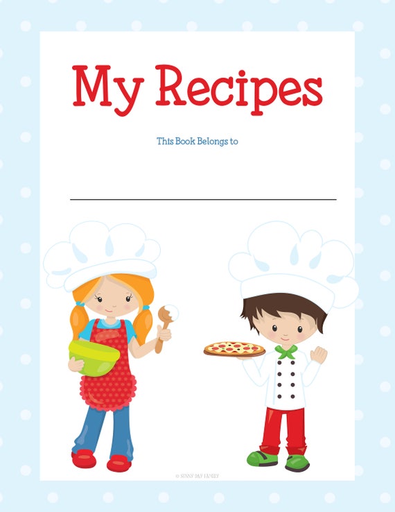 Kids Recipe Binder Kids Cookbook Recipes for Kids Kids