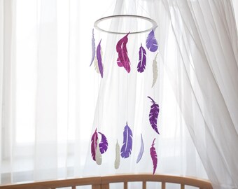 Feather mobile | Etsy