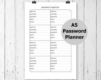 Password keeper | Etsy