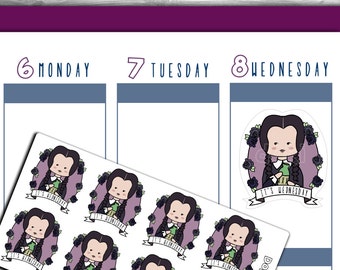 Wednesday sticker | Etsy