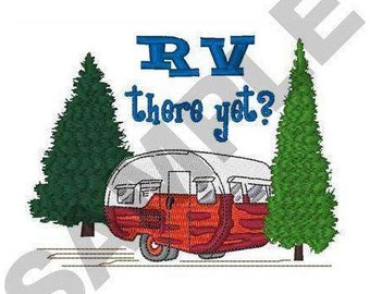 Rv embroidery design | Etsy