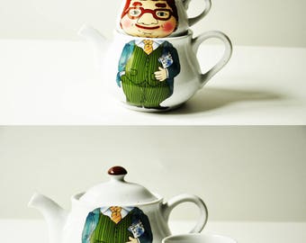 Funny teapot | Etsy