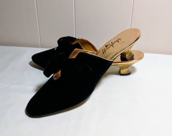 Boudoir slippers | Etsy