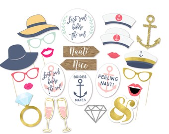 Bridal Shower Photo Booth Props Wedding Shower