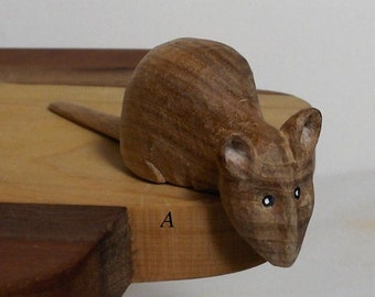 Hand carved mouse | Etsy
