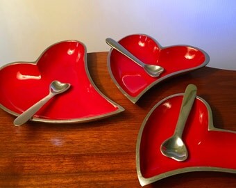 Heart shaped spoons | Etsy