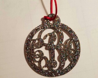Monogram ornament | Etsy