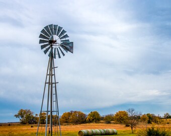 Nebraska windmill | Etsy