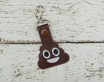 Poop keychain | Etsy
