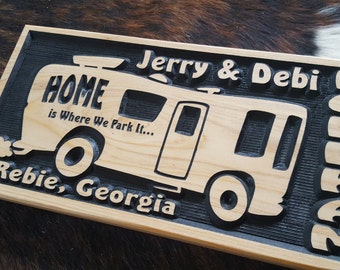 Trailer park sign | Etsy