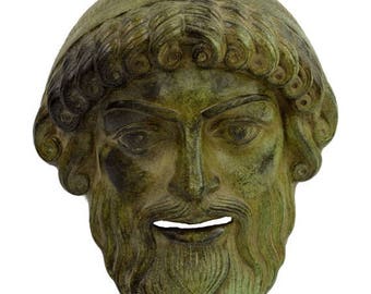 Greek god mask | Etsy