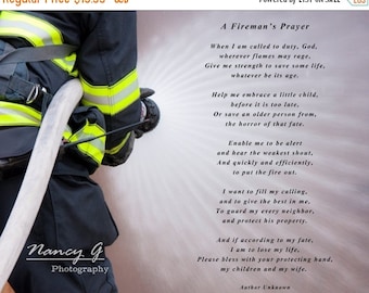 Firefighter prayer | Etsy