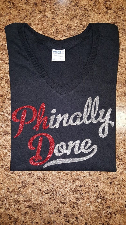 PhD Phinally Done T-shirt