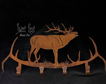 Elk coat rack | Etsy