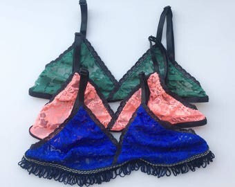 Sheer bralette | Etsy