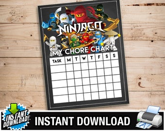 Ninjago stickers | Etsy