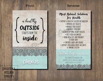 Rustic business card | Etsy