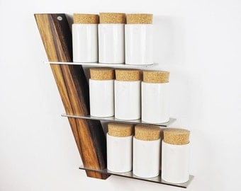 Unique spice rack | Etsy