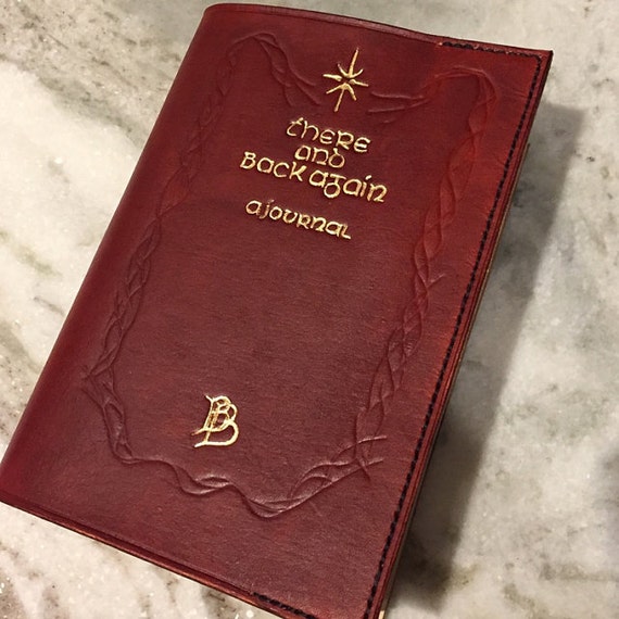 Large Moleskine Cover based on The Red Book by Bilbo Baggins