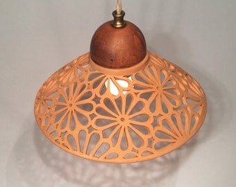 Ceramic hanging lamp | Etsy