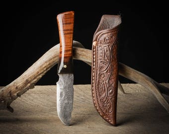 Hand forged knife | Etsy