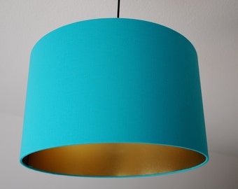 Teal lamp shade | Etsy