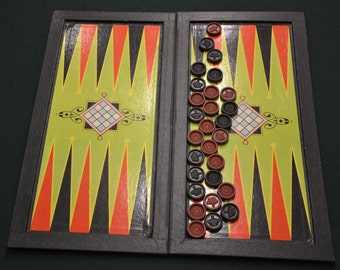 Backgammon checkers | Etsy