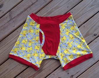 Pikachu boxers | Etsy