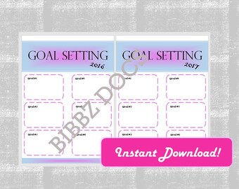Unique goal setting related items | Etsy