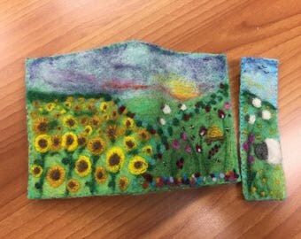 Felt book cover | Etsy