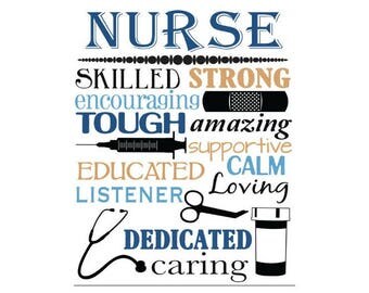 Nurse sign | Etsy