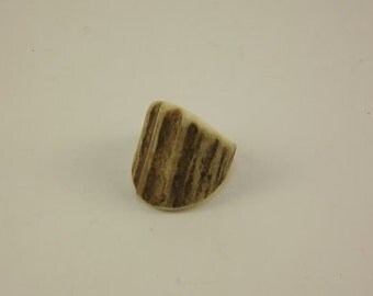 Elk antler ring | Etsy