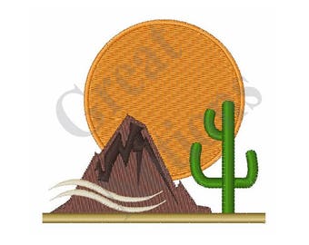 Landscape embroidery | Etsy