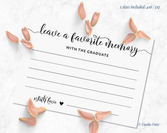Share a Memory Card Share a Memory or Well Wishes Card