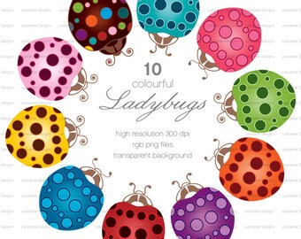 Ladybug clipart stitched ladybugs clip art lady bugs cute