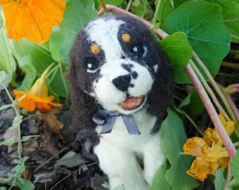 Felt cocker spaniel | Etsy