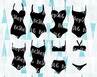 Bikini clip art | Etsy
