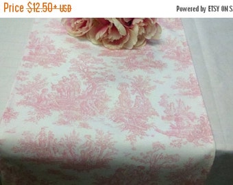 Pink toile | Etsy