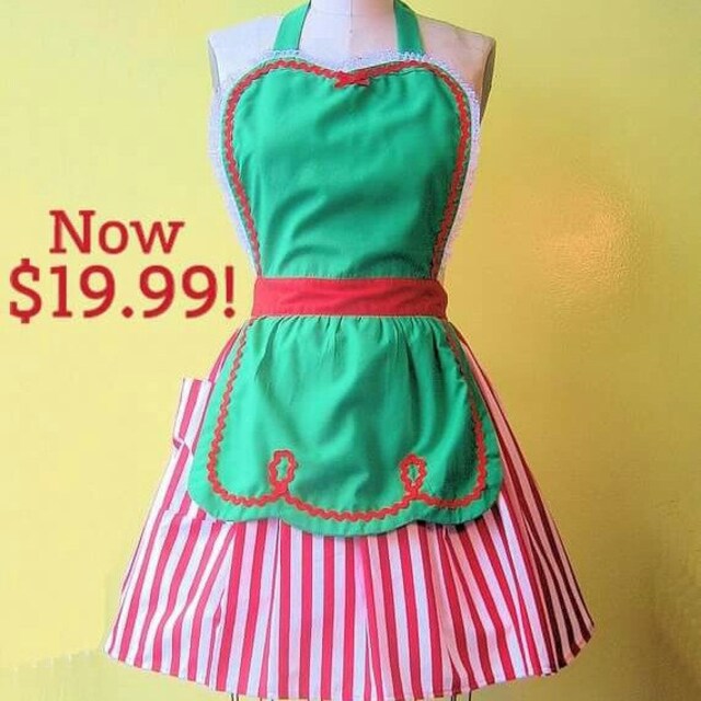 retro aprons girls dresses princess dresses by loverdoversclothing
