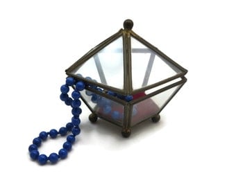 Clear glass box | Etsy