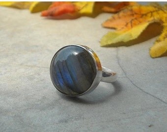 Labradorite ring | Etsy