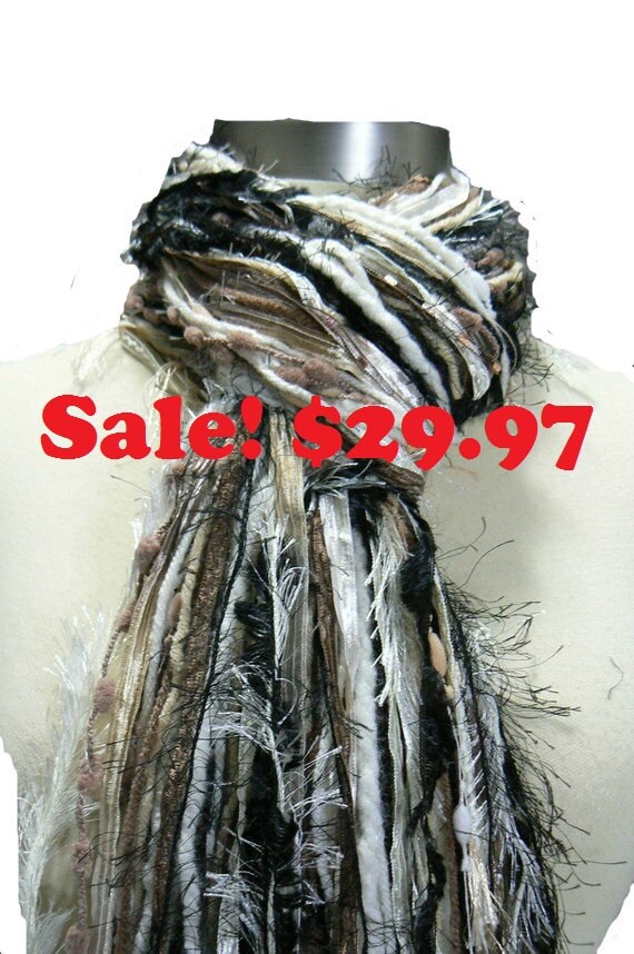 Back to Basics Womens Scarf Fringe Scarves Shades of