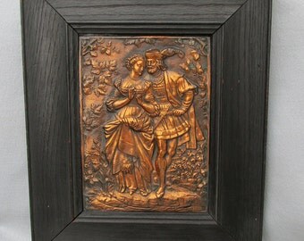 Repousse picture | Etsy