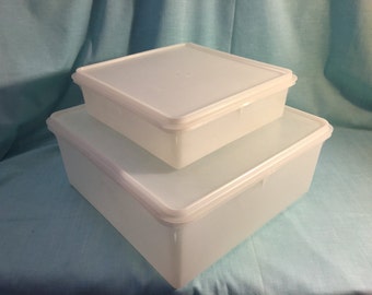 Tupperware square | Etsy